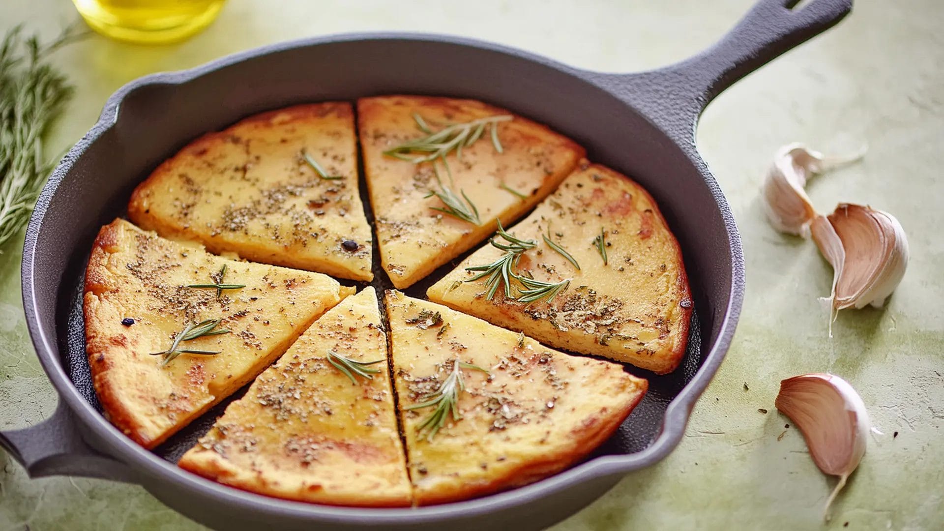 French Socca Bread - Med Kitchen